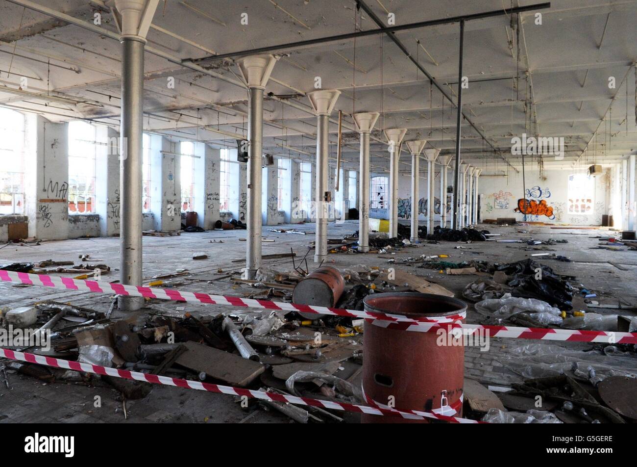 Broadford Works, Aberdeen which was visited by the Prince of Wales ...