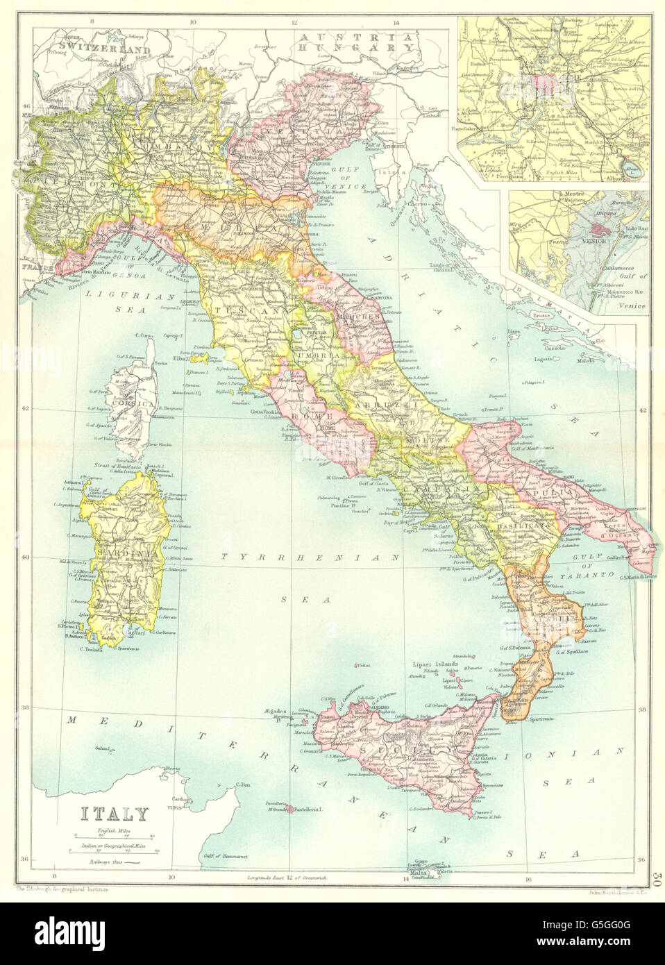 Maps of rome hi-res stock photography and images - Alamy