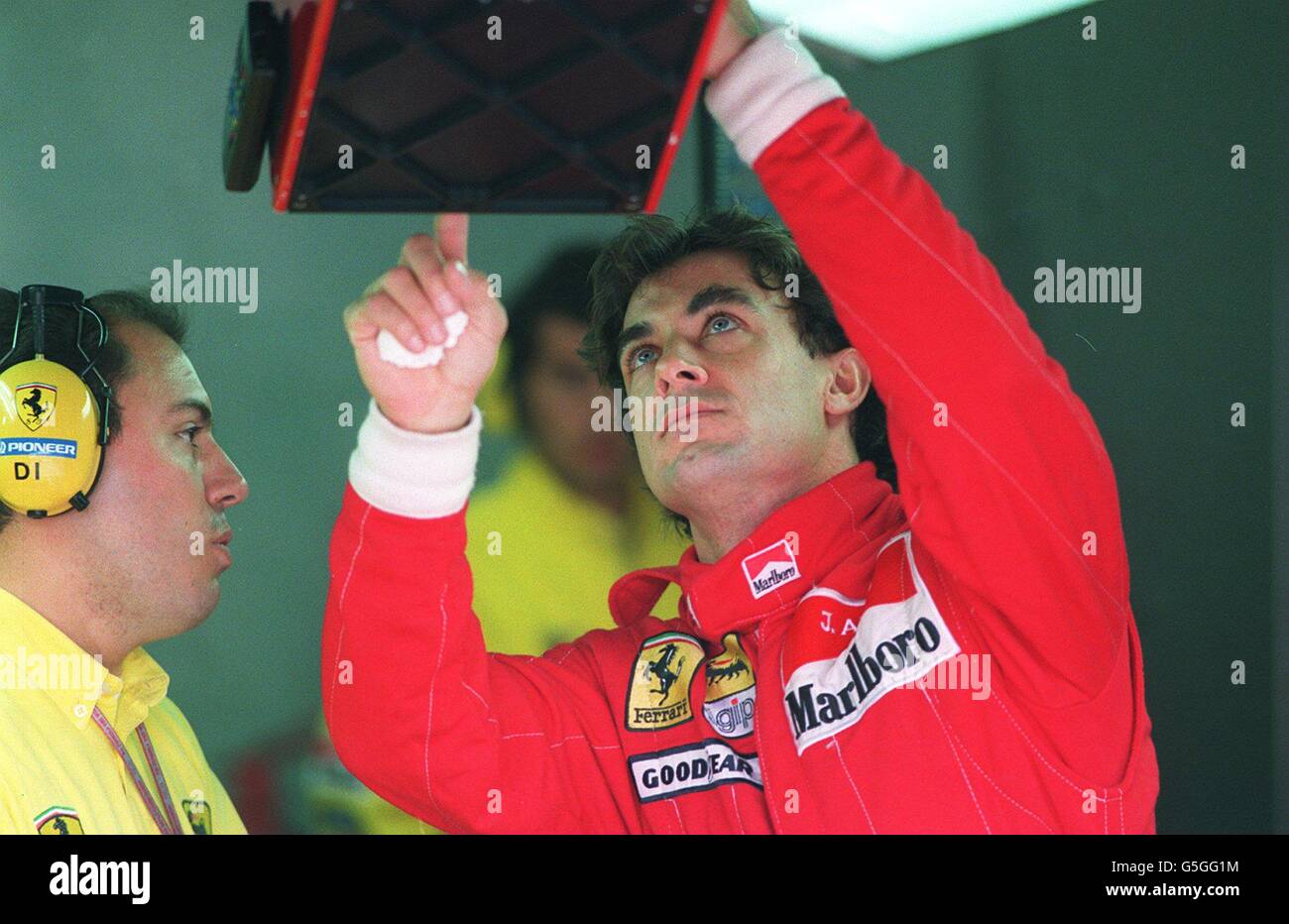 AUSTRALIAN GRAND PRIX. JEAN ALESI Stock Photo - Alamy
