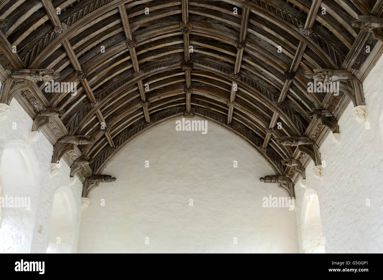 Refectory of the medieval monastery hi-res stock photography and images ...