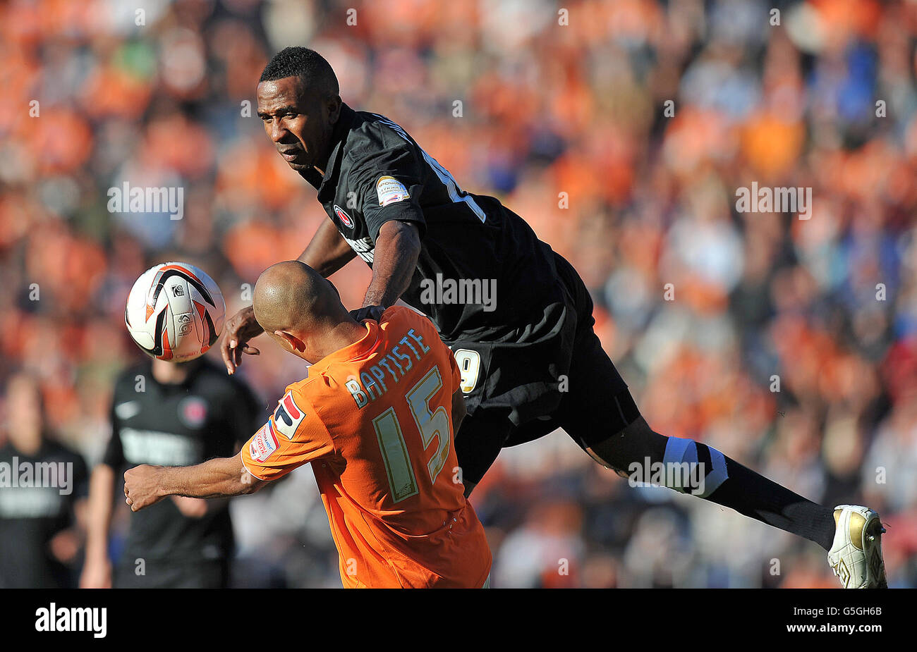 Charlton athletics alex baptiste hi-res stock photography and images ...