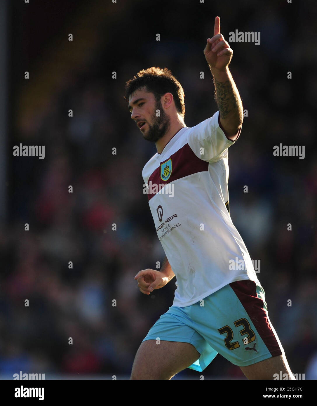 Football goal scoring hi-res stock photography and images - Alamy