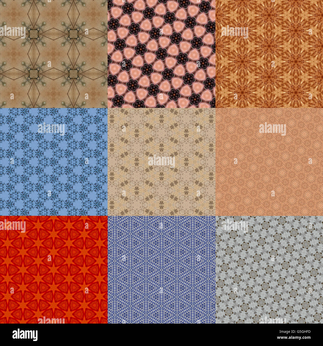 Set of abstract background pattern for wallpaper Stock Photo - Alamy