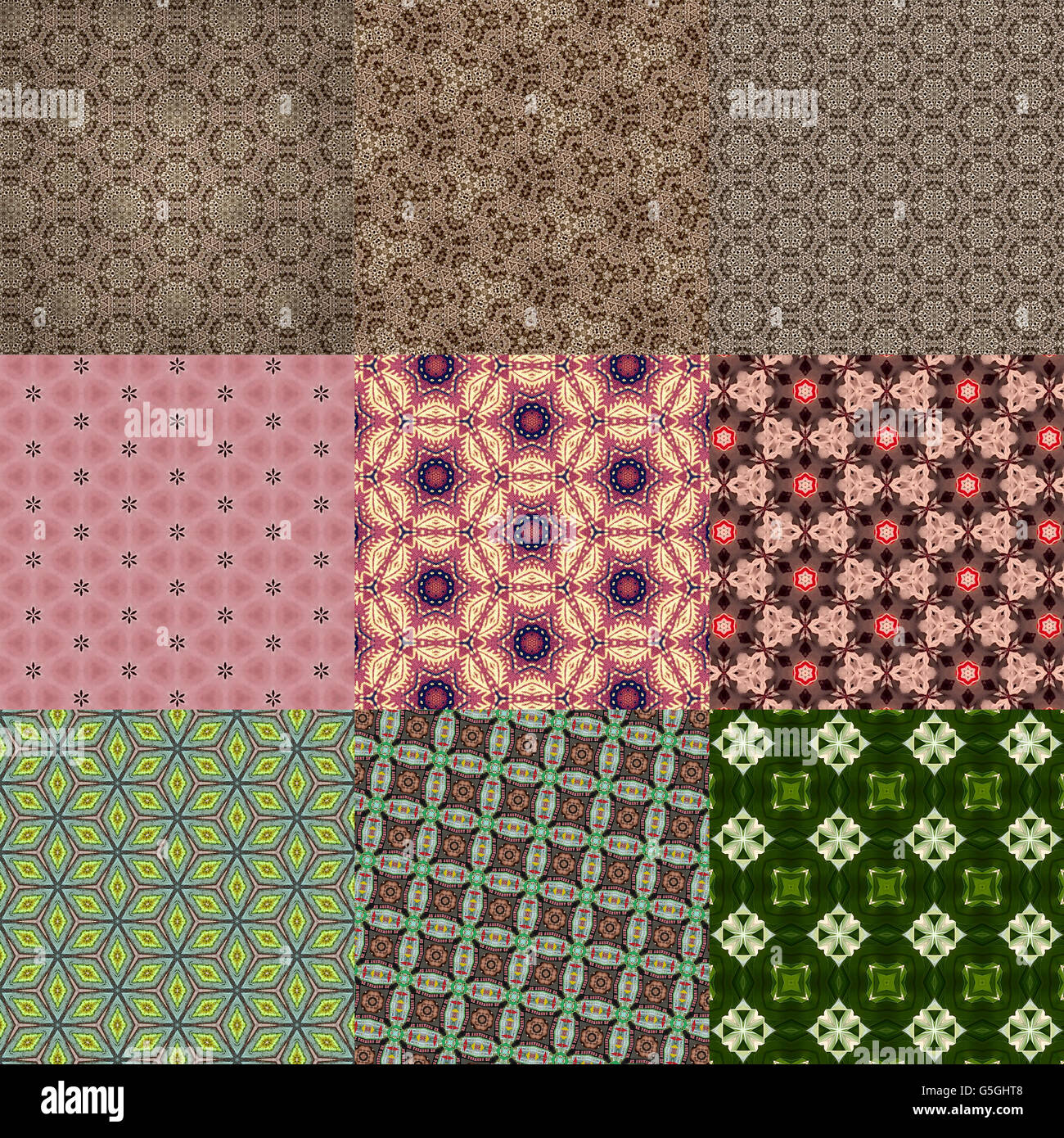 Set of abstract background pattern for wallpaper Stock Photo - Alamy