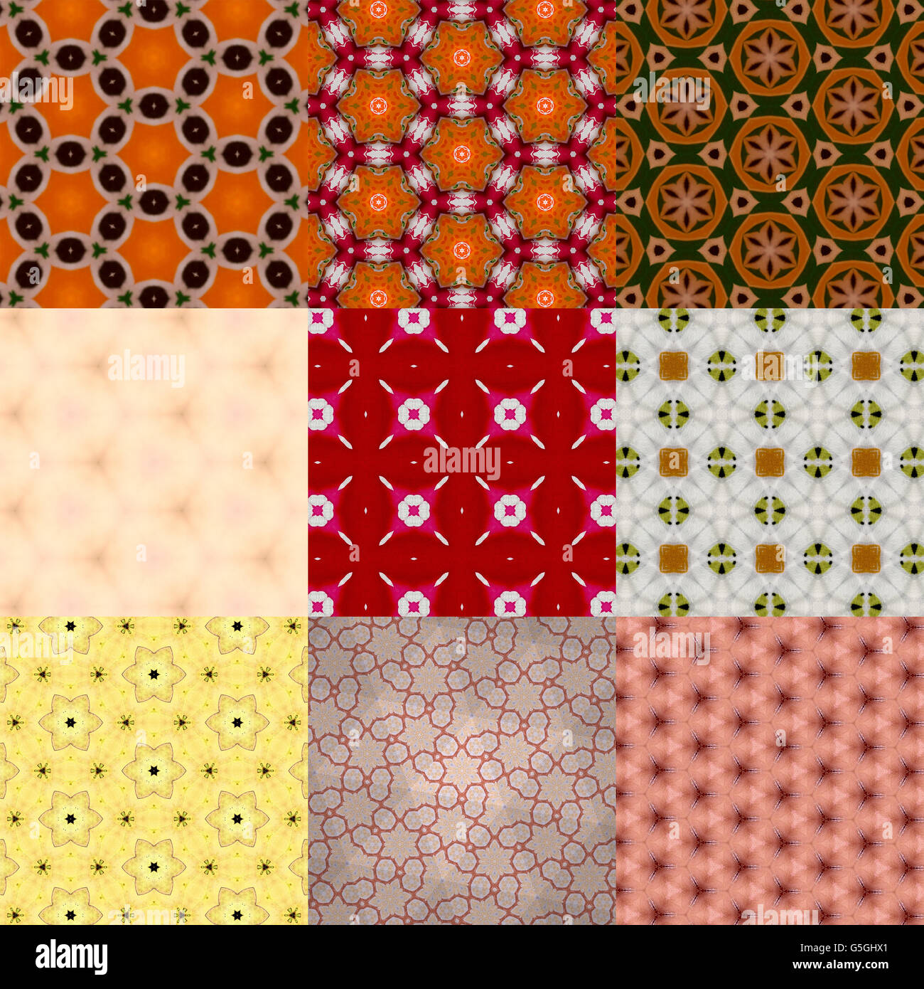 Set of abstract background pattern for wallpaper Stock Photo - Alamy