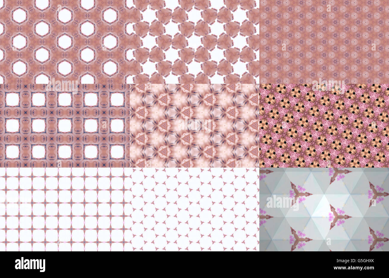 Set of abstract background pattern for wallpaper Stock Photo - Alamy