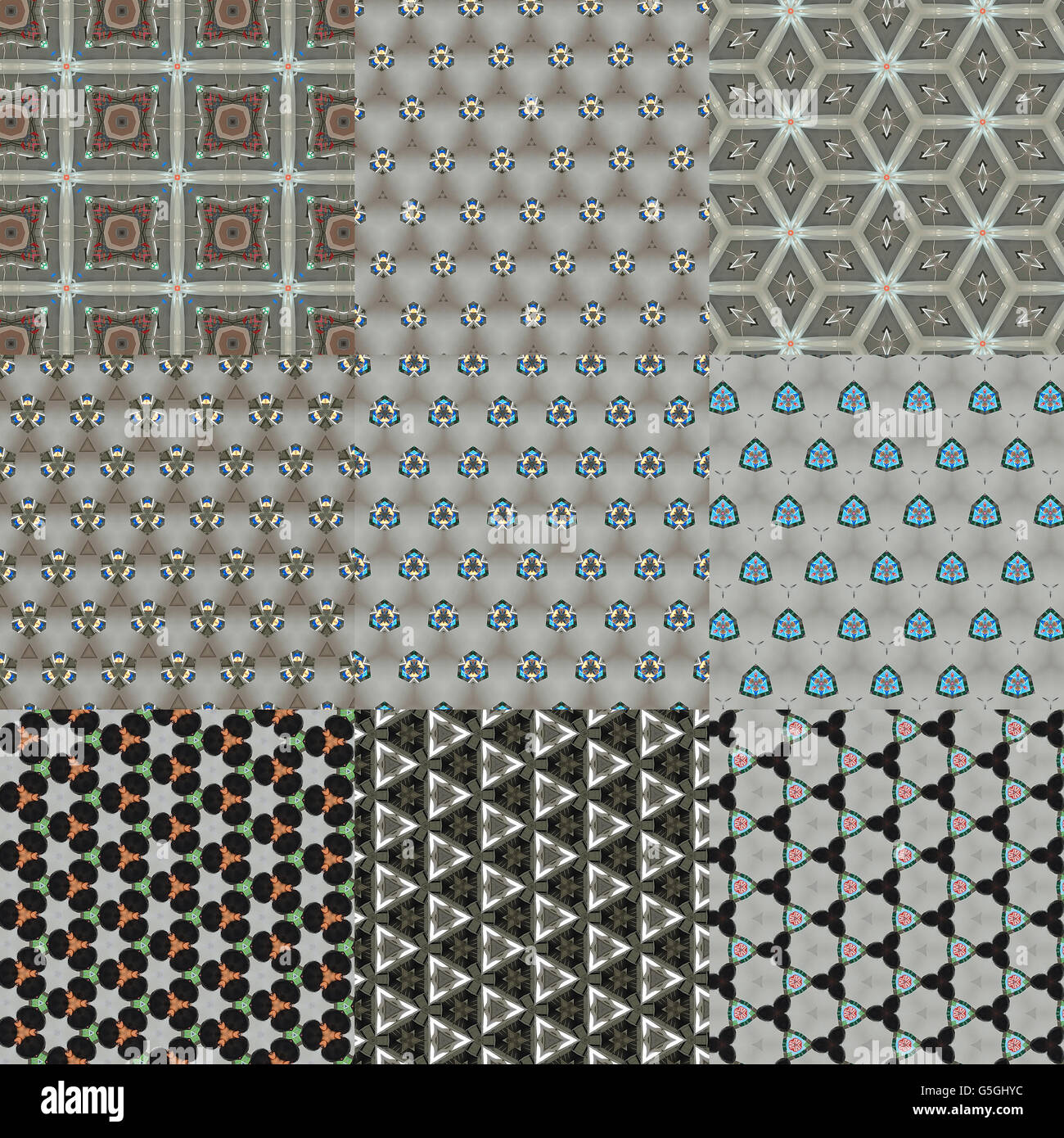 Set of abstract background pattern for wallpaper Stock Photo - Alamy