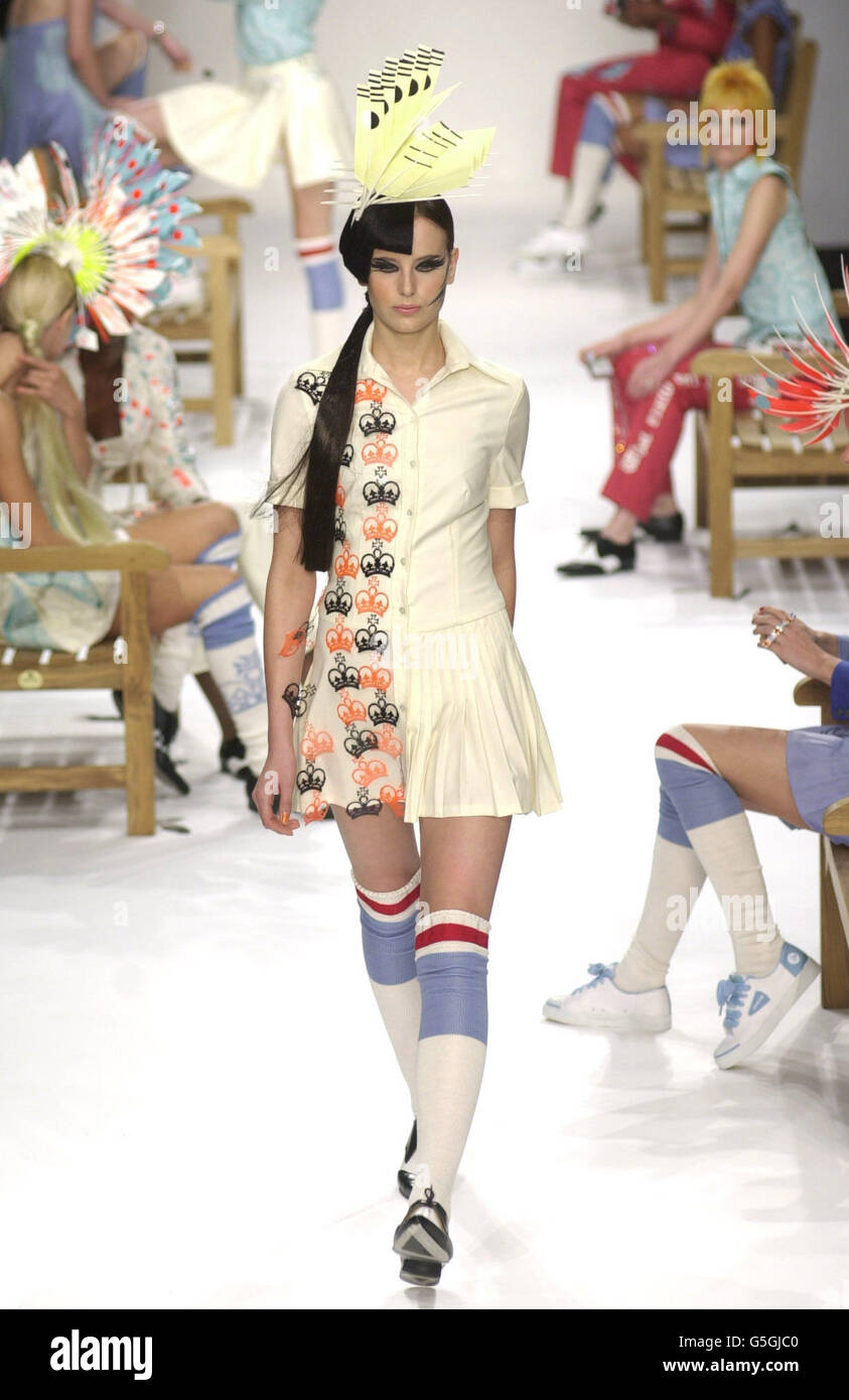 Rees London Fashion Week Stock Photo - Alamy