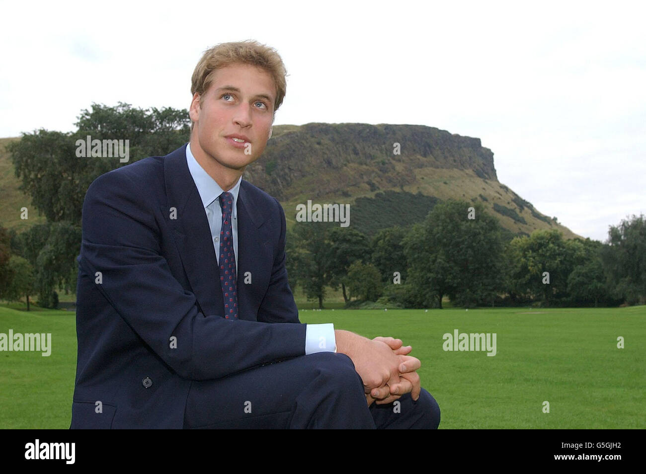 Prince William in Scotland Stock Photo - Alamy