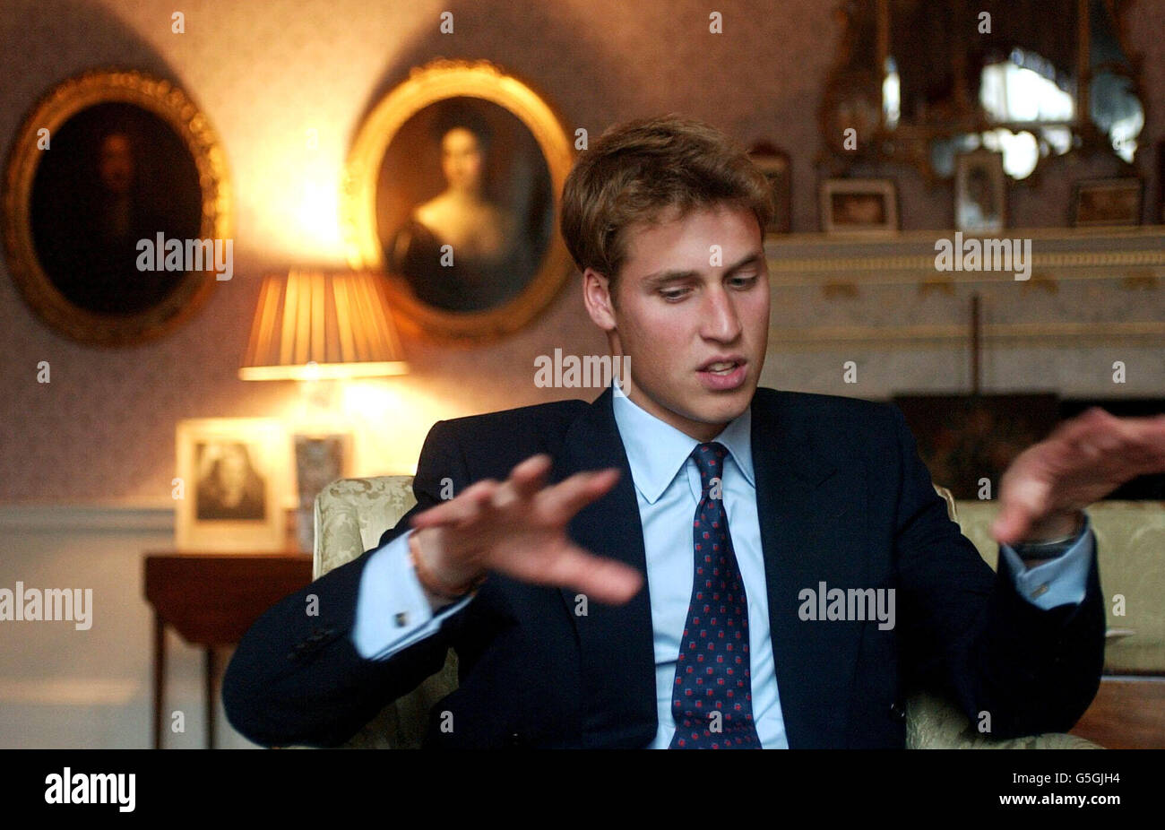 Prince william the eldest son of the prince of wales hi-res stock ...