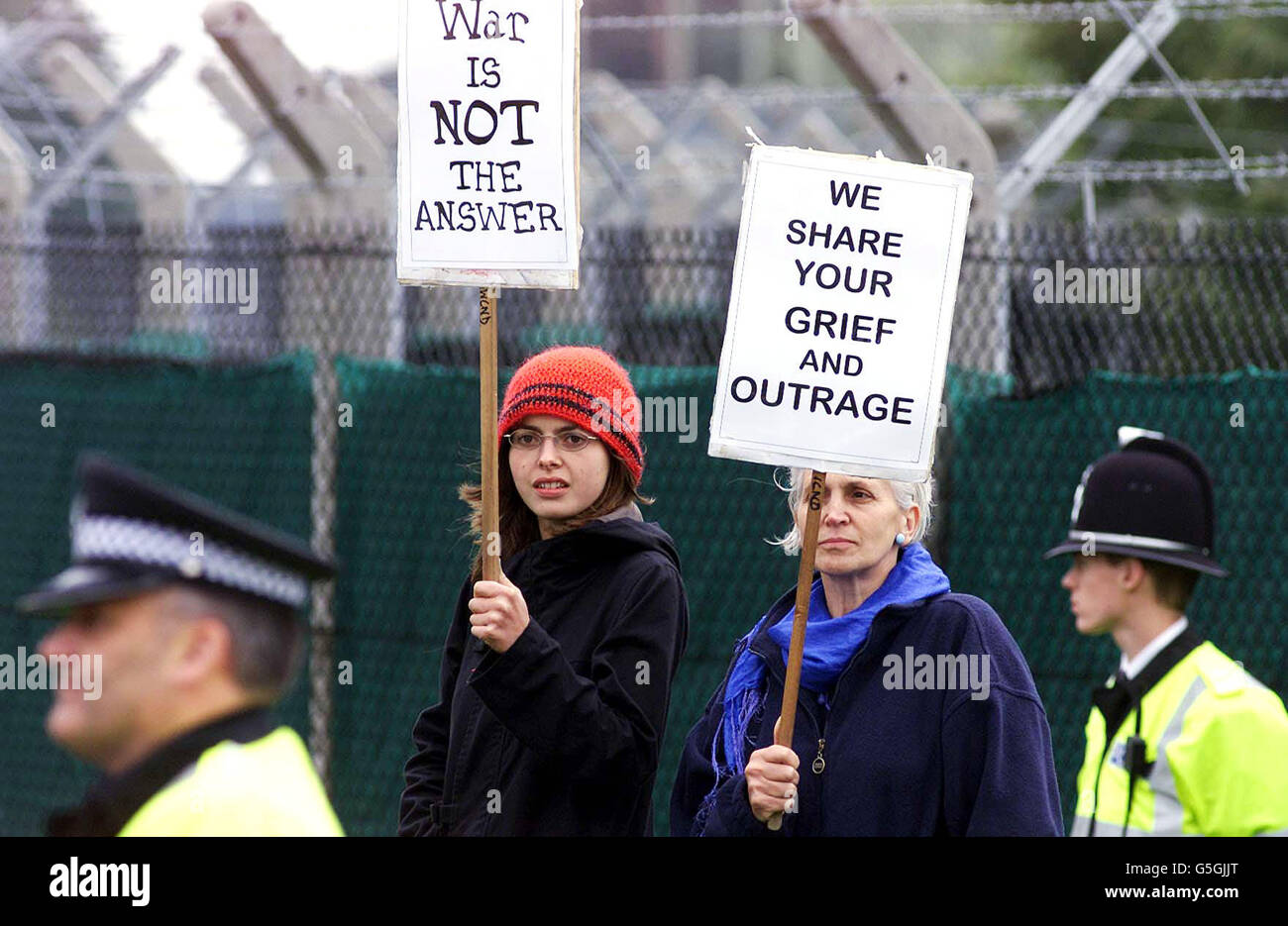 Campaigners who joined a protest organised by the Campaign for Nuclear ...