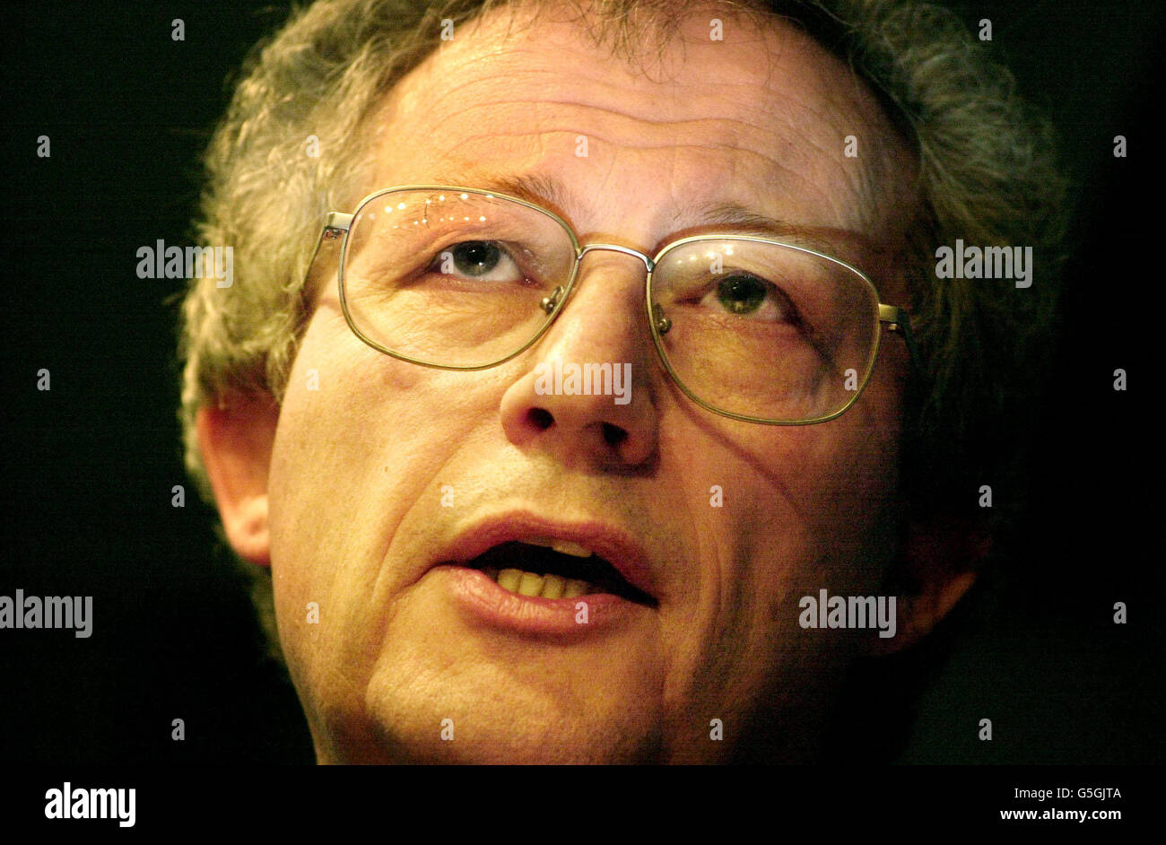 Scottish Press Conference McLeish Stock Photo - Alamy