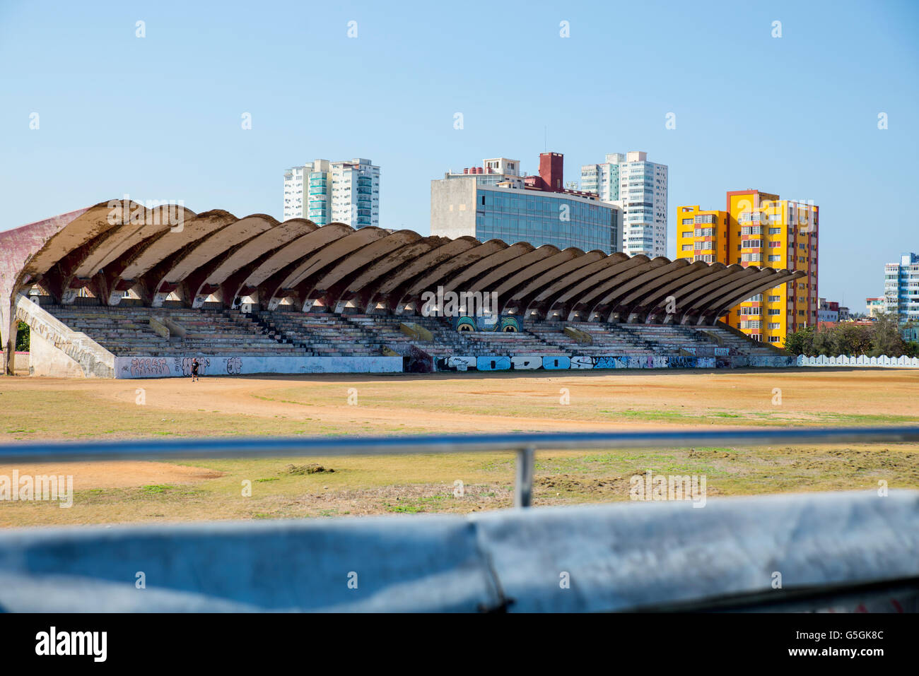 Baseball stadium near Malecon, Havana, Cuba Stock Photo - Alamy