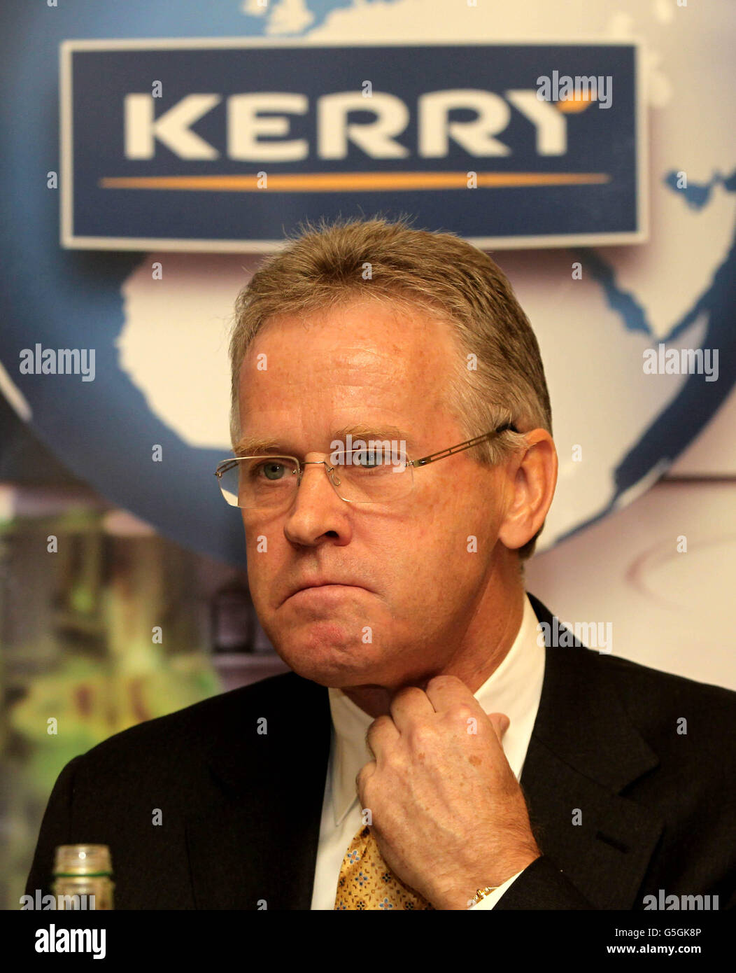 Kerry Group CEO Stan McCarthy at the announcement at Shelbourne Hotel ...