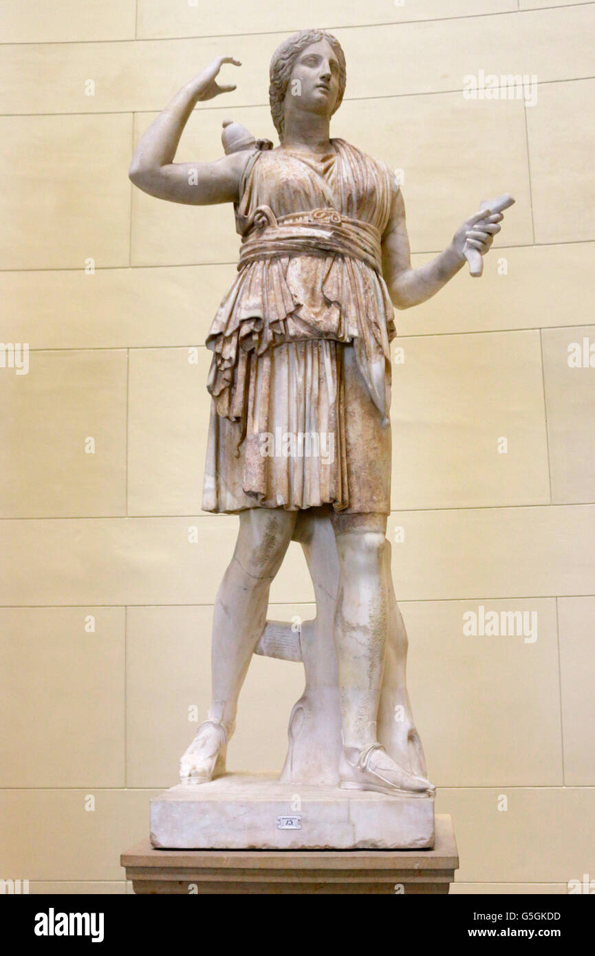 Skulptur/ Bueste: Artemis, Berlin Stock Photo - Alamy
