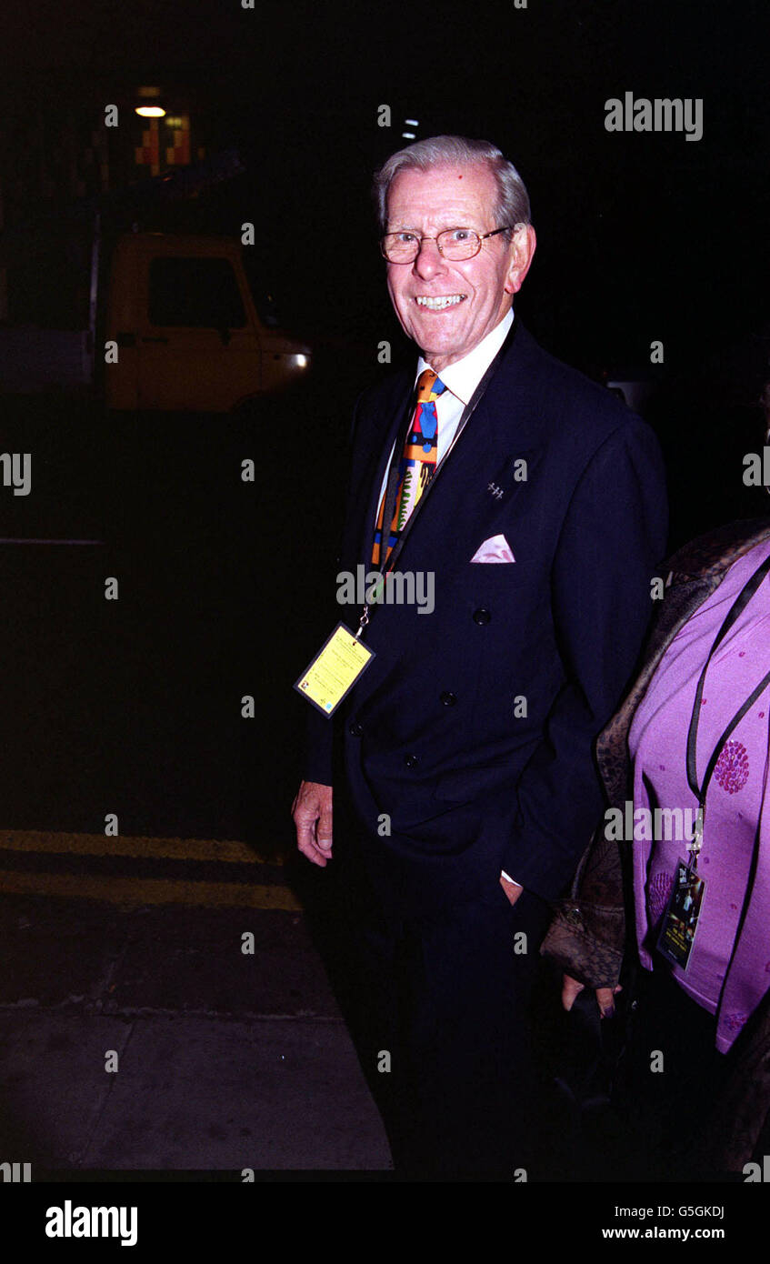 Bob Holness at the Cobden Club for the launch of The Who Live at the ...