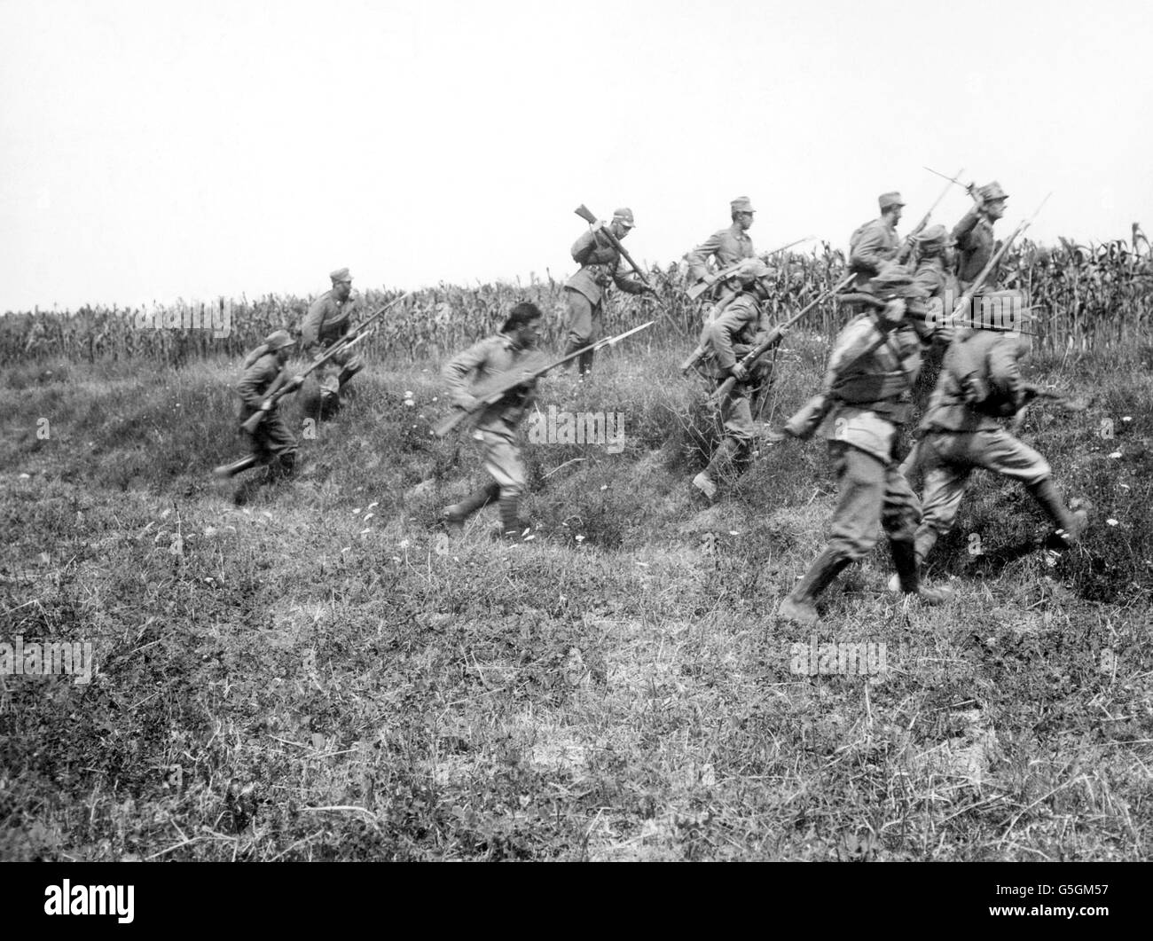 World War One - Italian Troops Stock Photo - Alamy