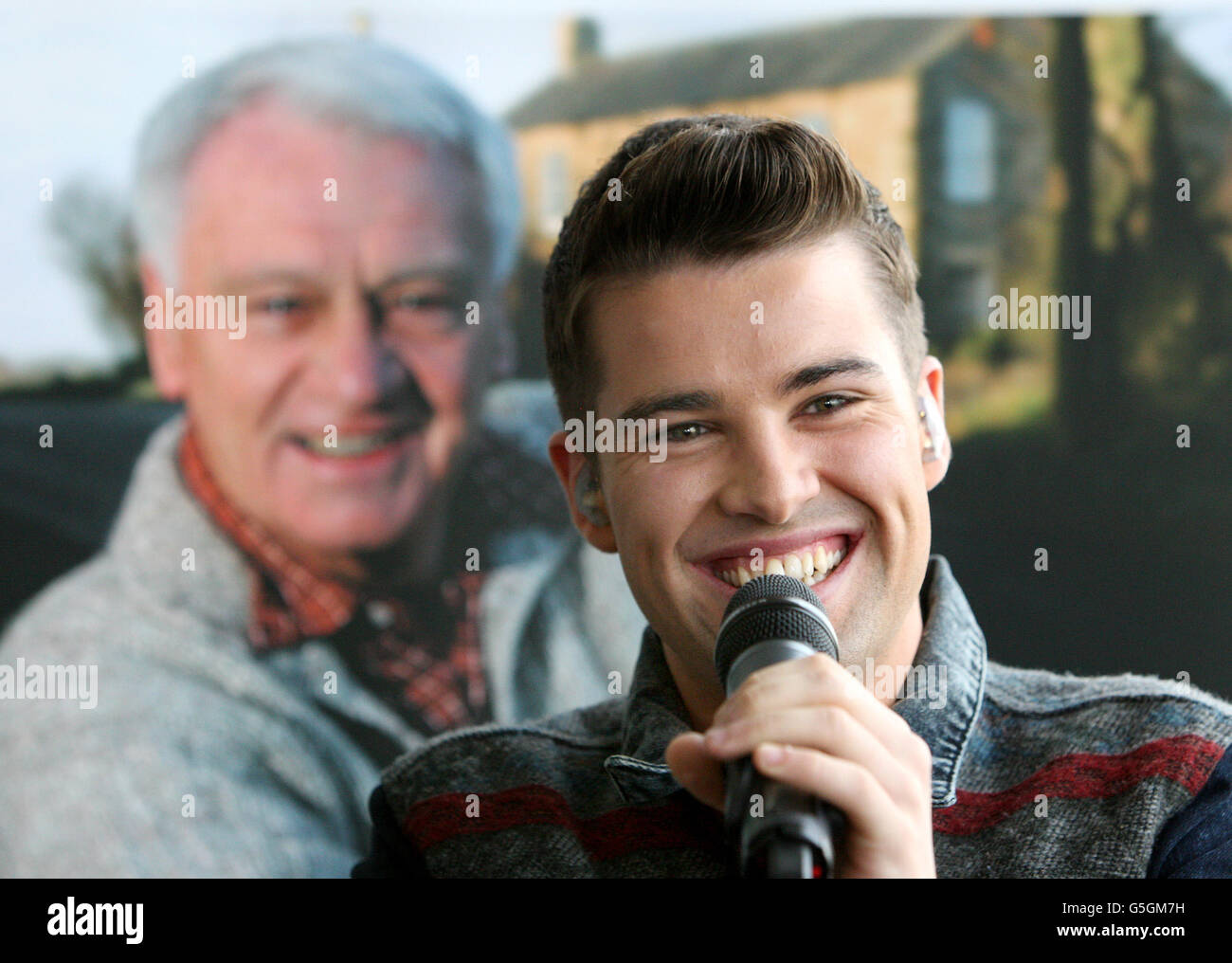 Sir Bobby Robson - A Celebration announcement Stock Photo - Alamy