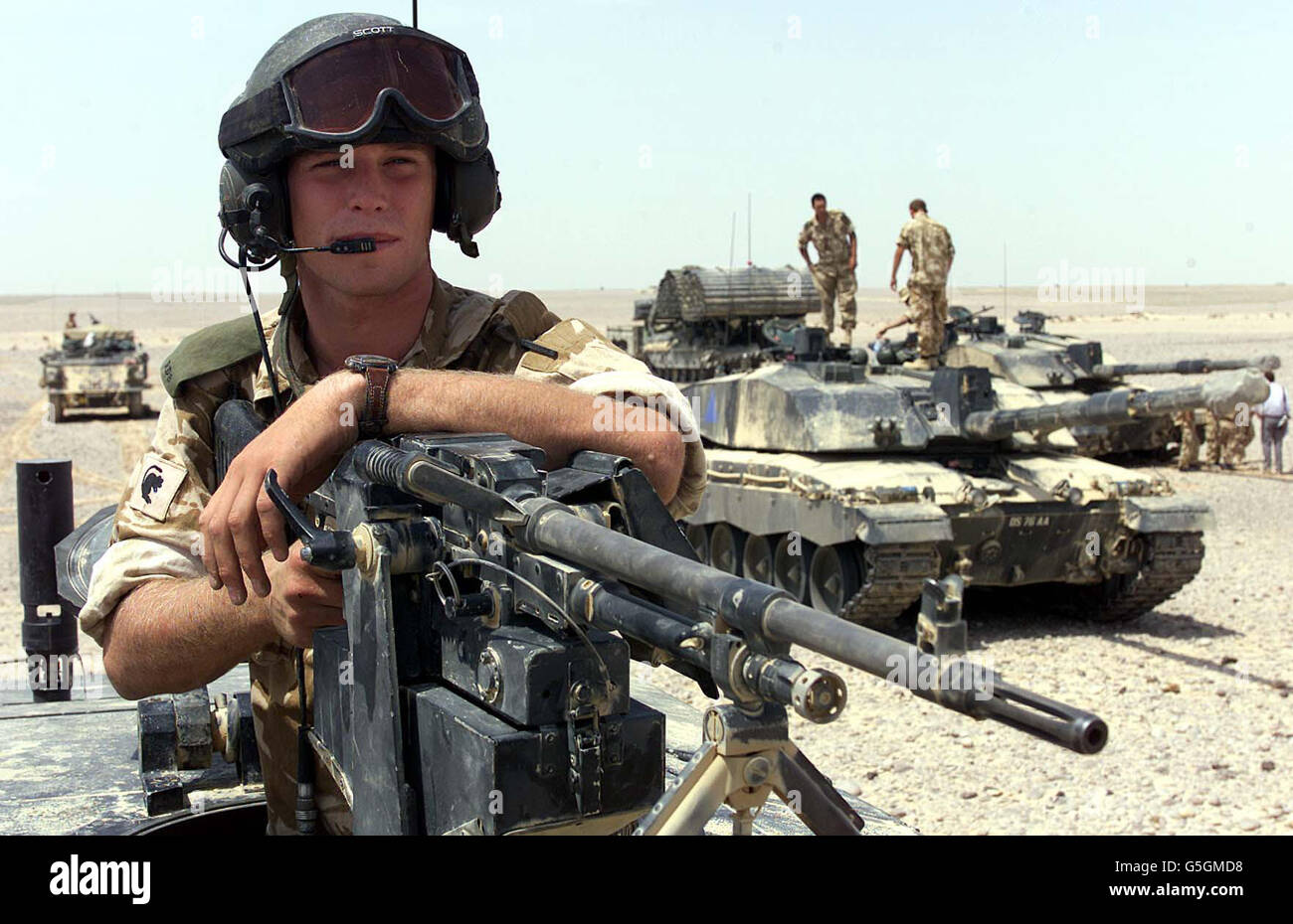 Oman Royal Dragoon Guards army exercise Stock Photo - Alamy