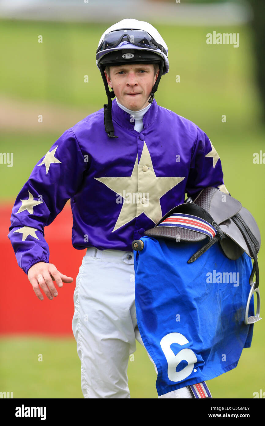 Horse Racing - Nottingham Races. David Probert, jockey Stock Photo - Alamy