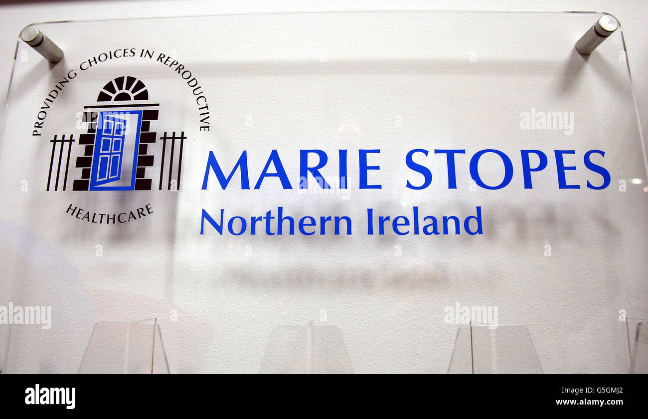 Marie Stopes centre in Belfast Stock Photo - Alamy
