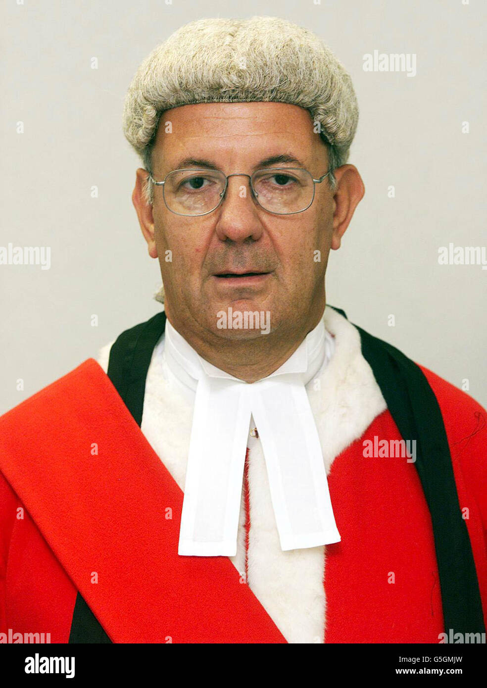 Bowyer Woodgate Trial Mr Justice Henriques Stock Photo - Alamy
