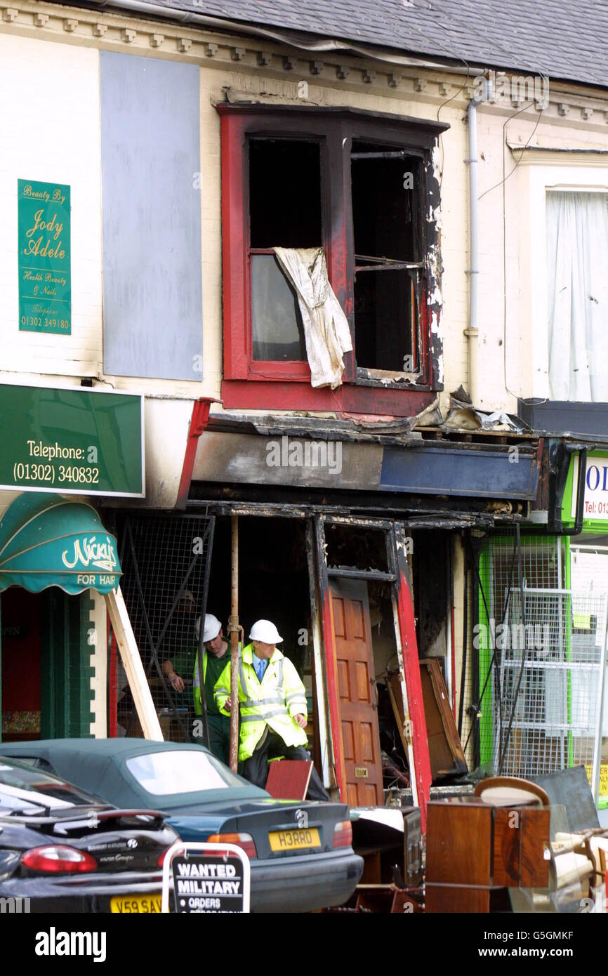 Furniture shop Explosion Stock Photo - Alamy