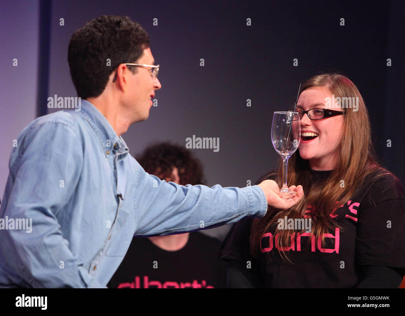 Facebook science lesson Stock Photo - Alamy