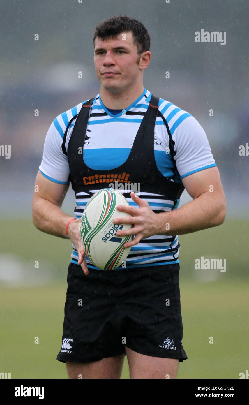 Rugby Union - Glasgow Warriors Team Announcement and Training Sessioin ...
