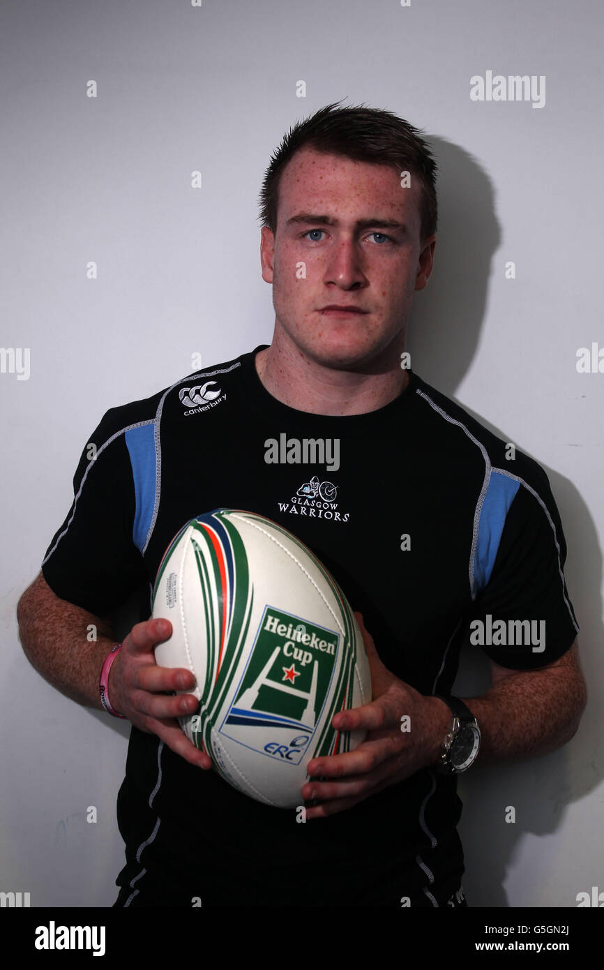 Glasgow warriors stuart hogg team announcement scotstoun stadium hi-res ...