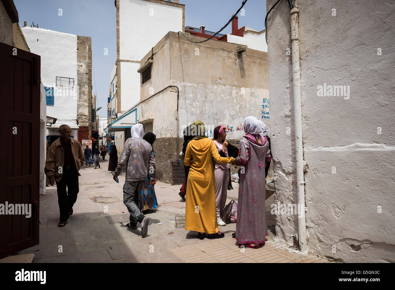Morocco, Essaouira, Medina Stock Photo - Alamy