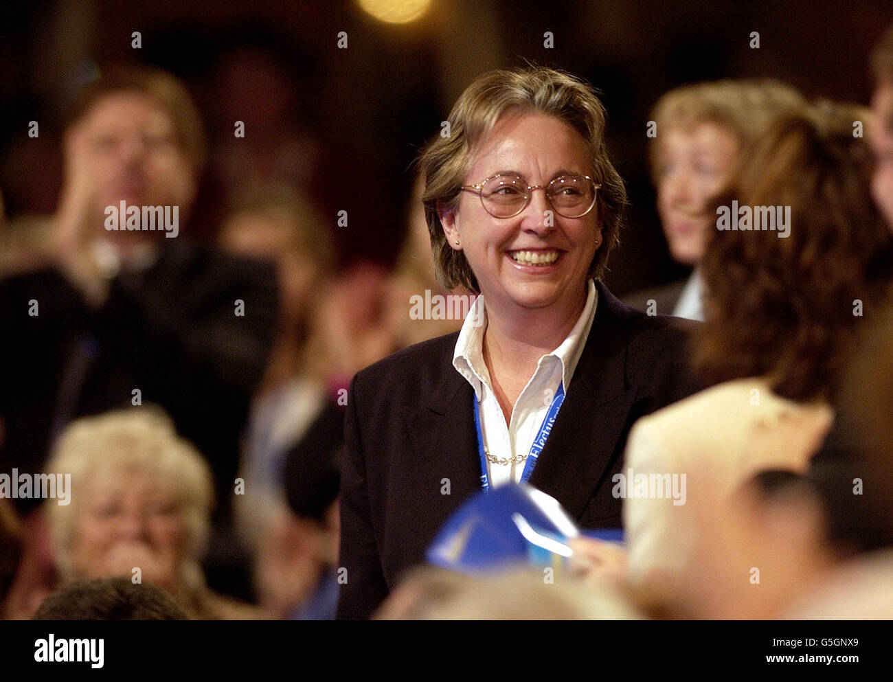 Teacher Frances Howard from Salisbury receives a standing ovation from ...