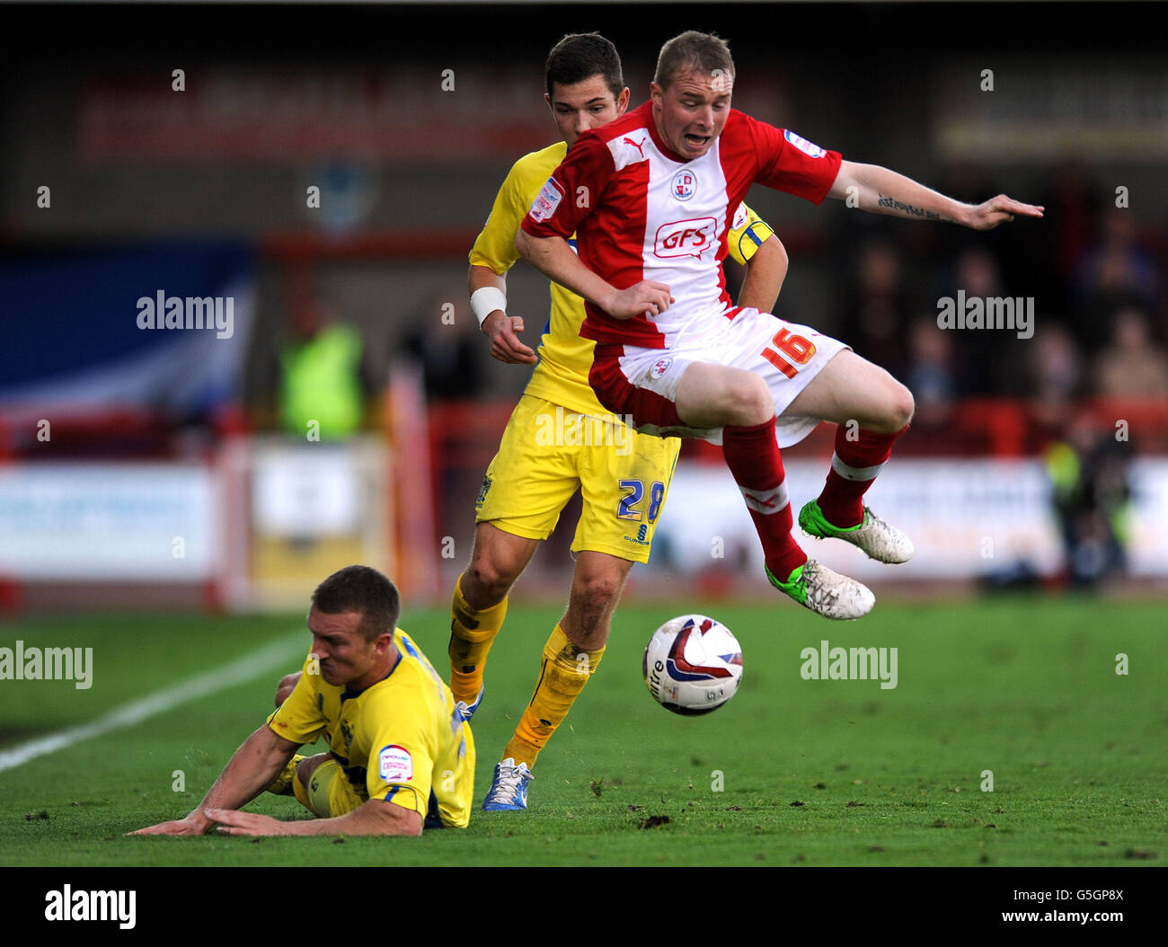 Football soccer crawley ampics hi-res stock photography and images - Alamy