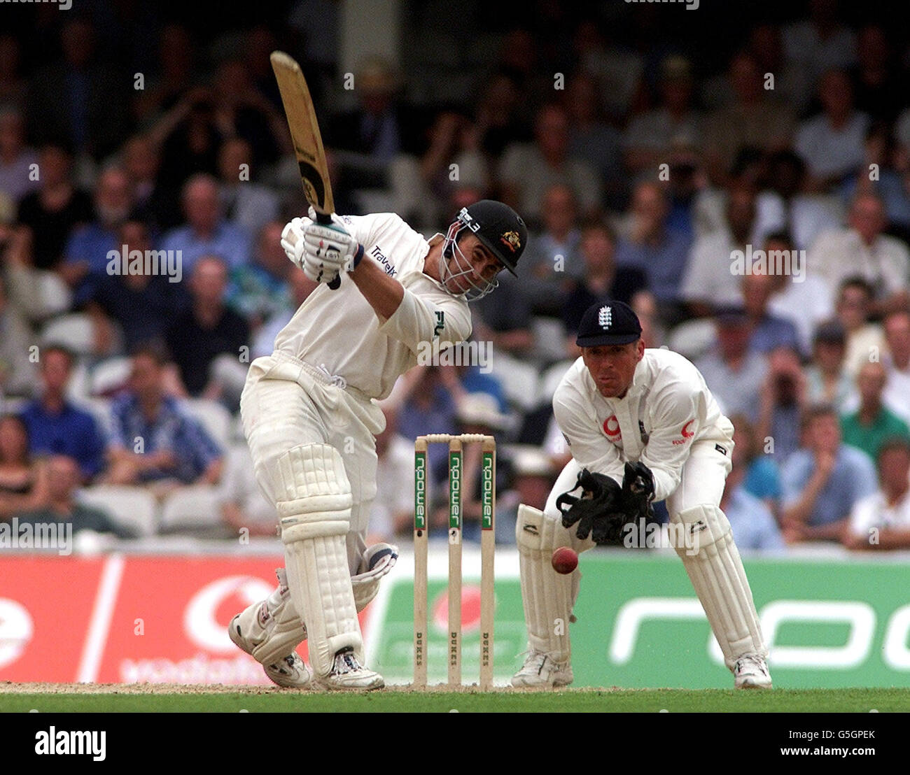 Australia Justin Langer Stock Photo - Alamy