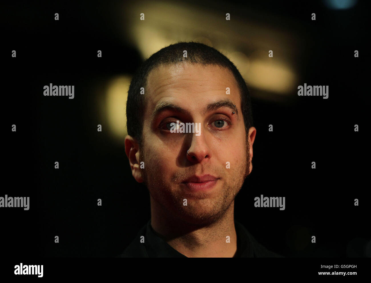 Director Brandon Cronenberg arriving for the BFI London Film Festival ...