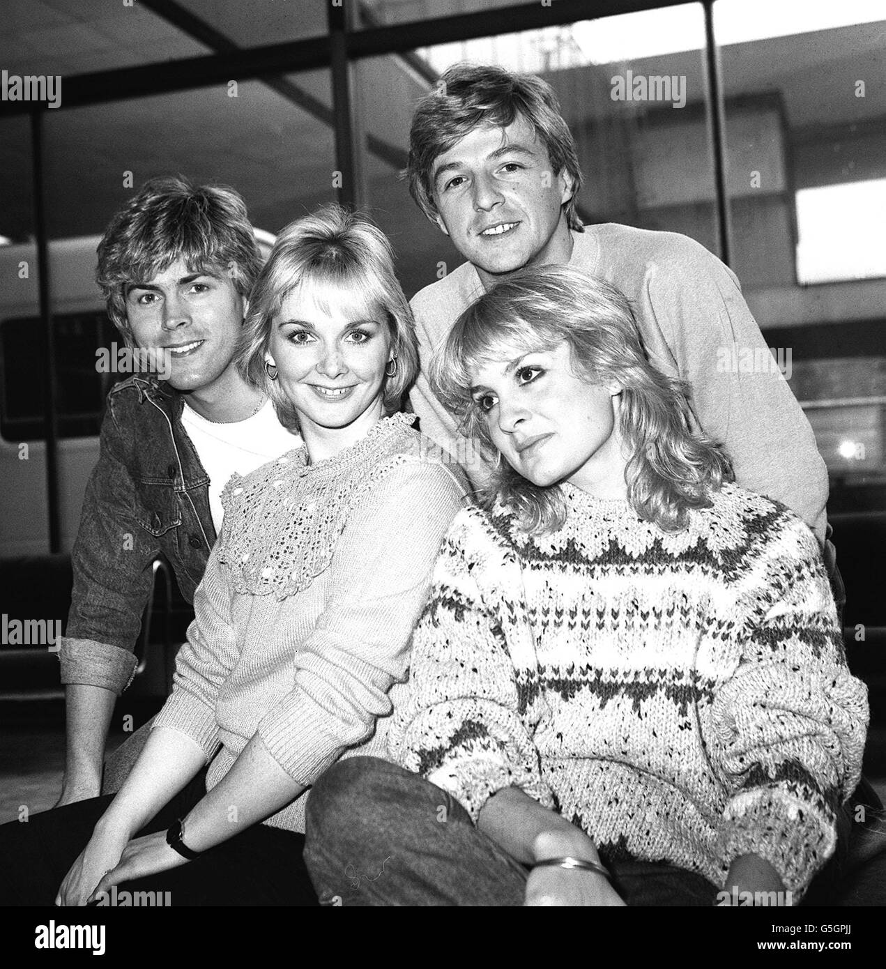 Pop Singing Foursome Bucks Fizz High Resolution Stock Photography and ...