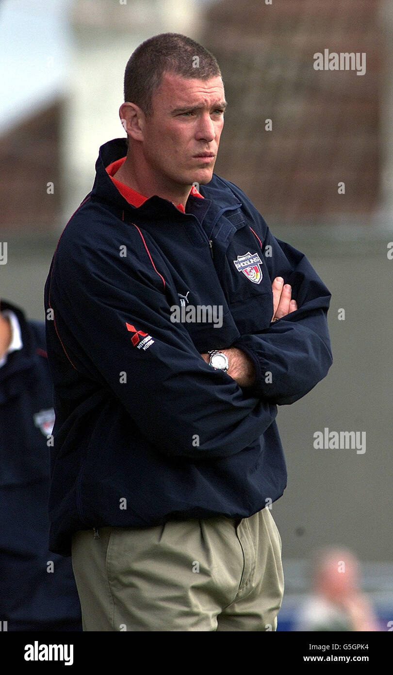 Rugby Union Dean Ryan. Dean Ryan - Bristol Shoguns Coach Stock Photo ...