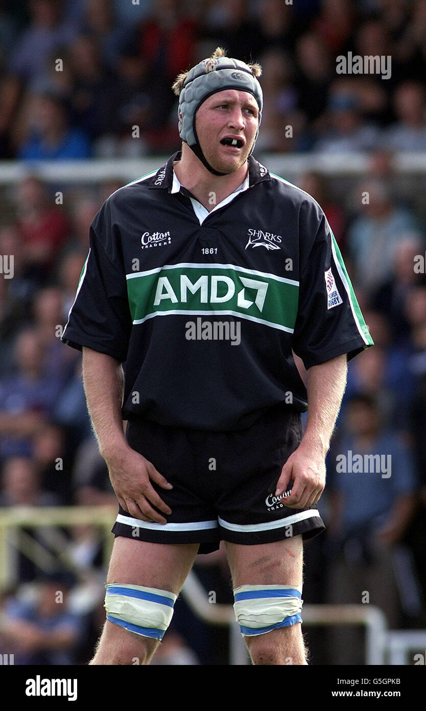 Iain Fullerton - Sale Sharks in the Zurich Premiership game against ...