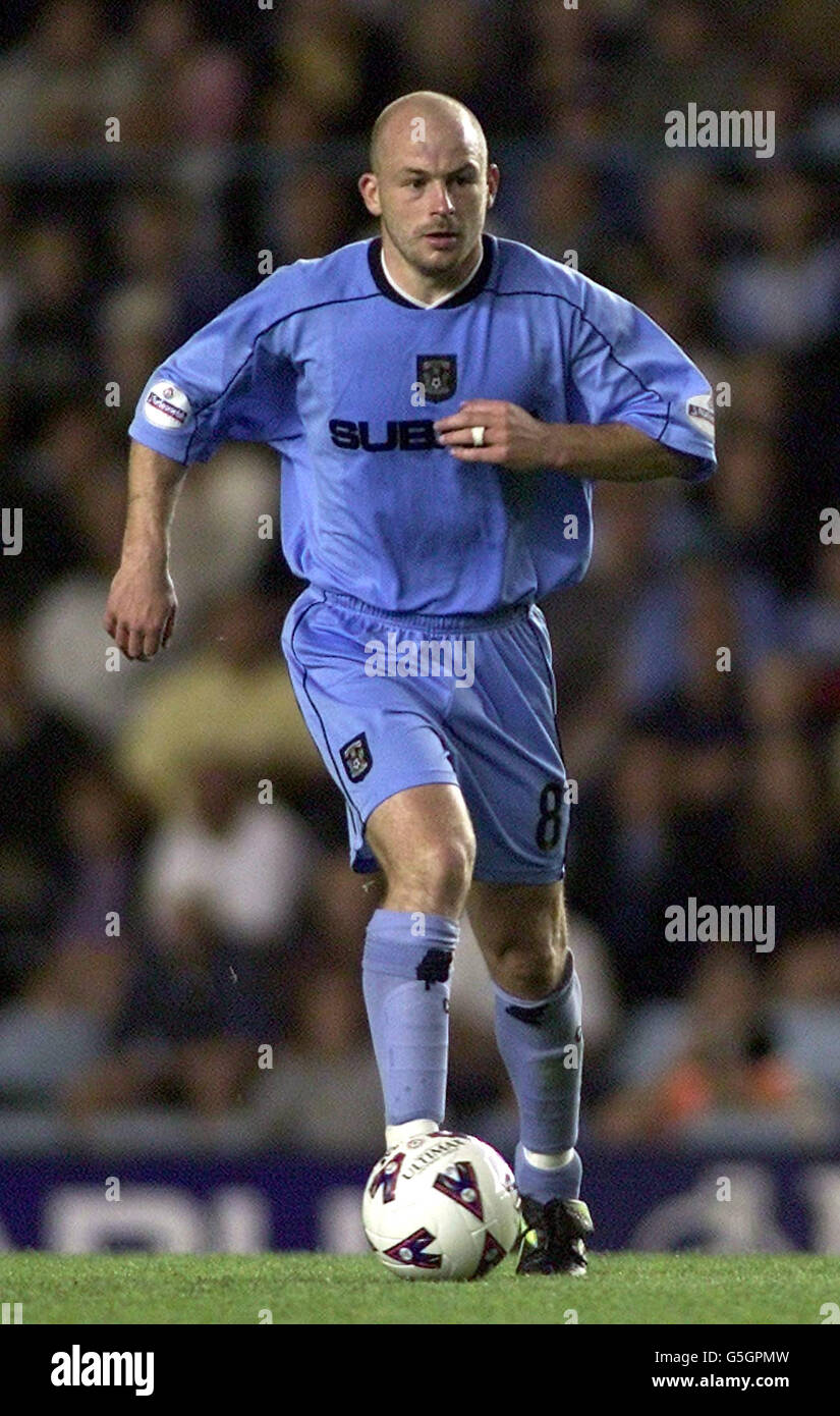 Lee Carsley in action for Coventry City in the Nationwide league Stock ...