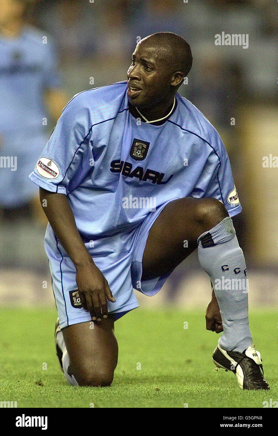 Coventry City - Paul Williams in the Nationwide League Stock Photo - Alamy