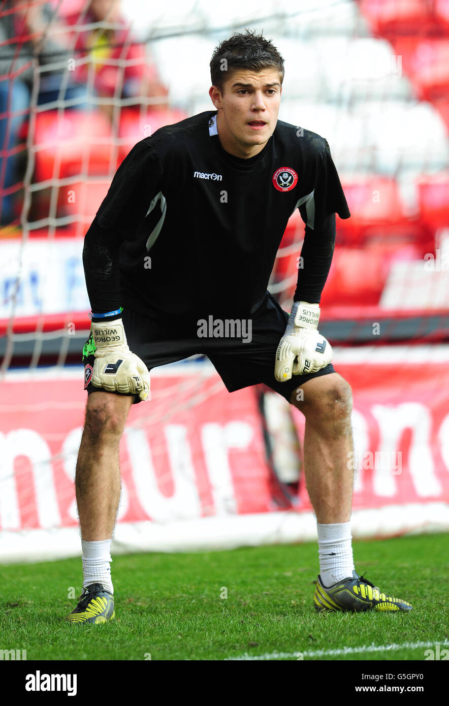 Soccer football league one sheffield united oldham athletic bramall ...