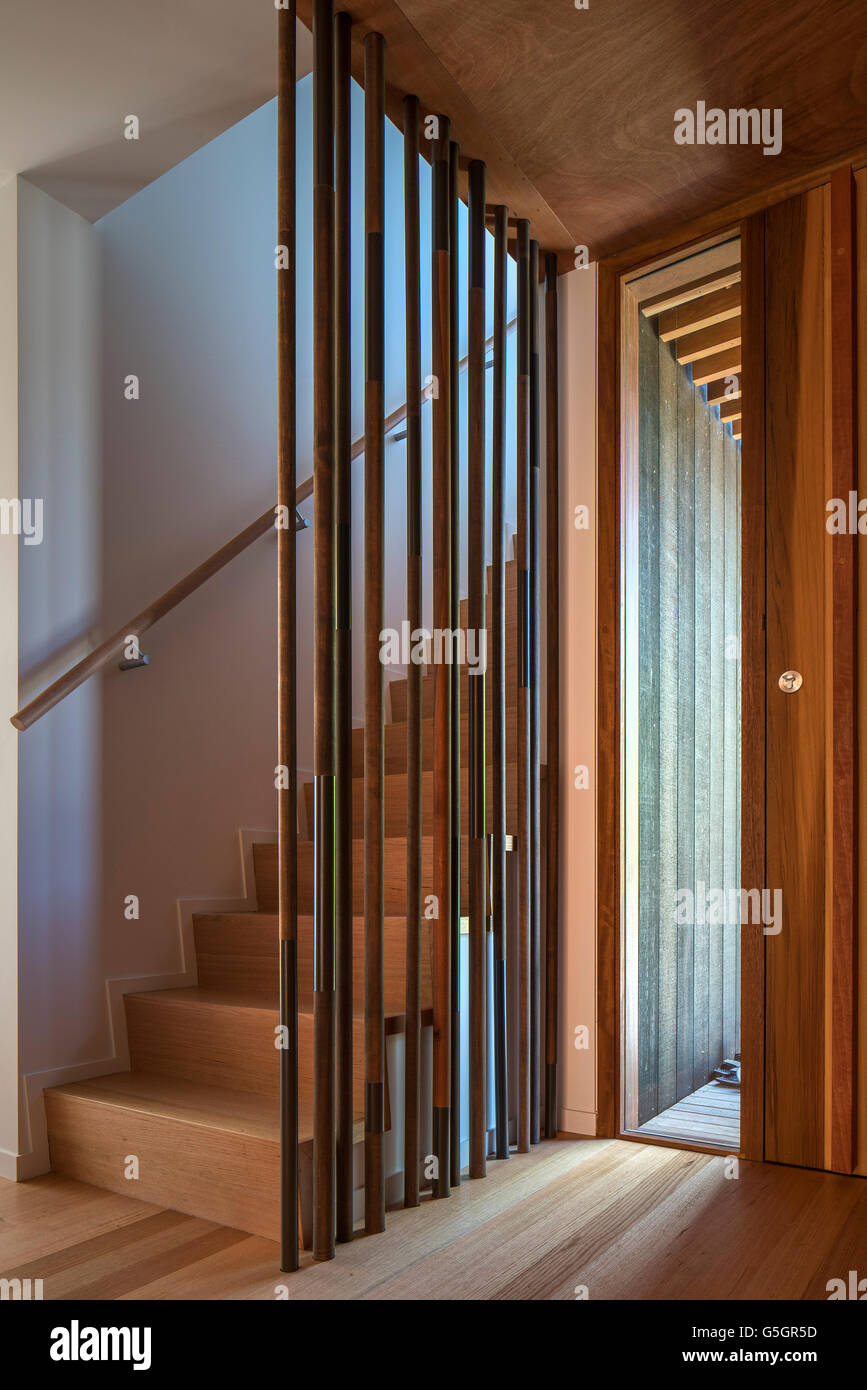 Timber balustrades interior hi-res stock photography and images - Alamy