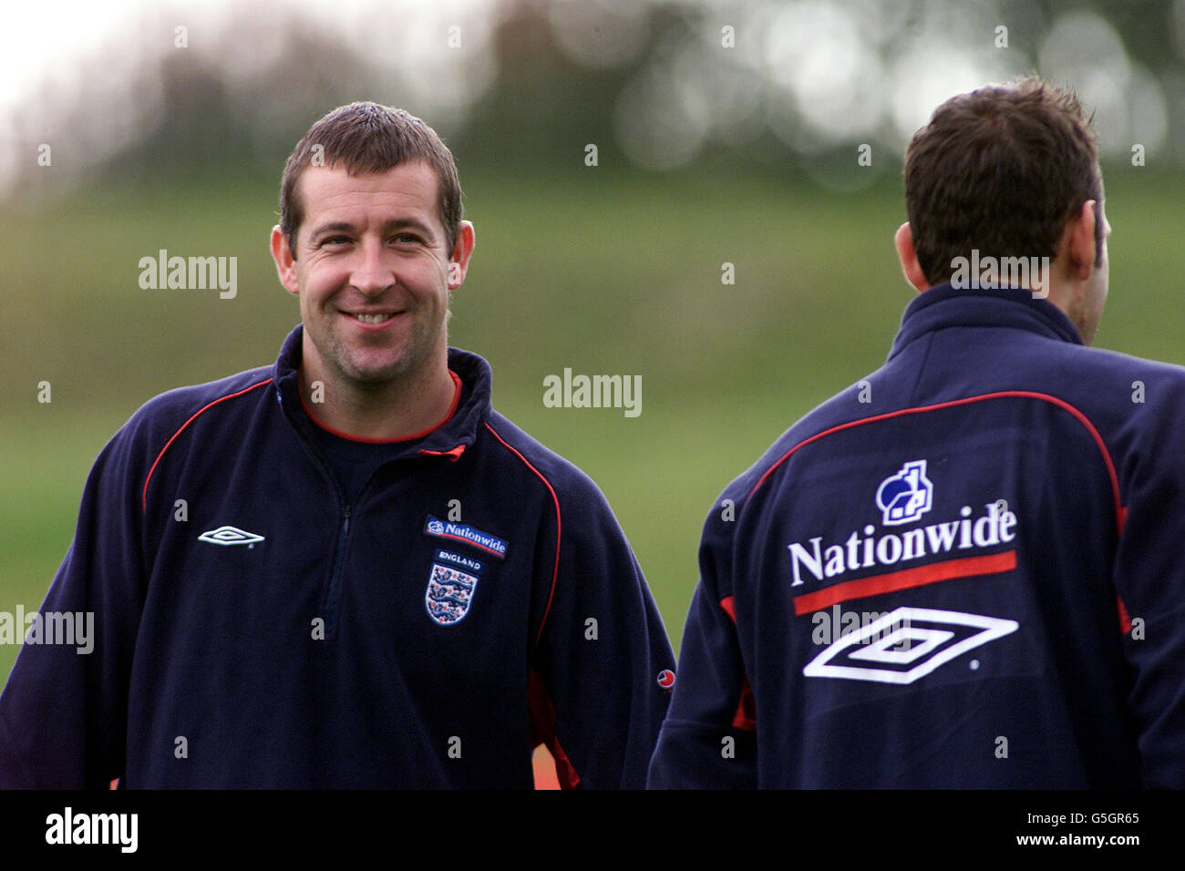 Nigel martyn of england trains with england hi-res stock photography ...
