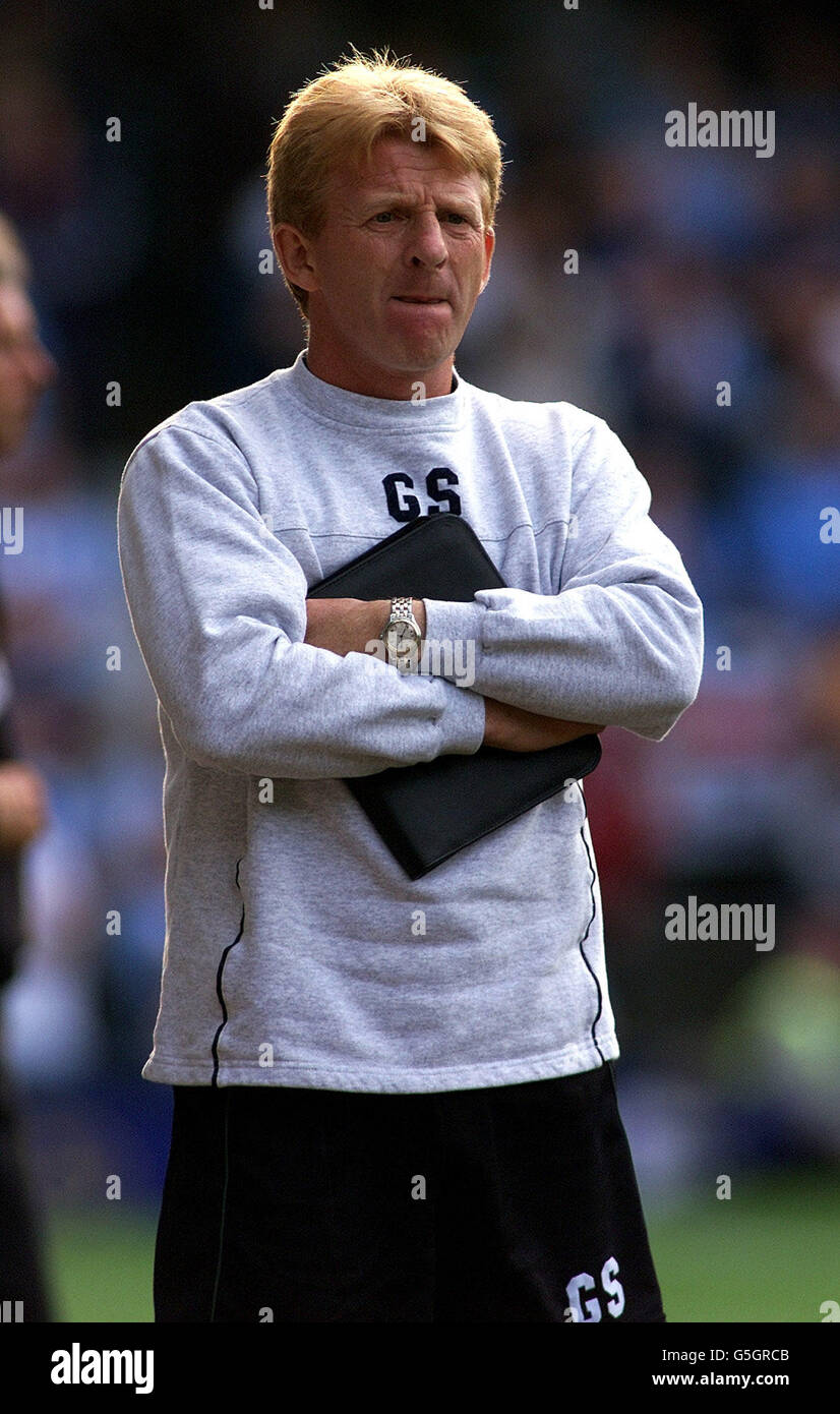 Gordon Strachan, the manager for Coventry City football club. 22/10/01 ...