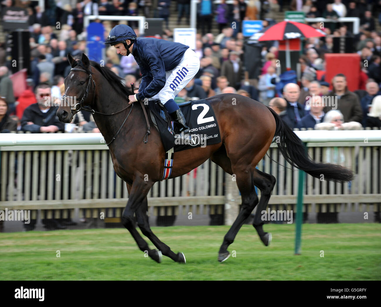 Cristoforo colombo ridden jockey ryan moore goes to post vision hi-res ...
