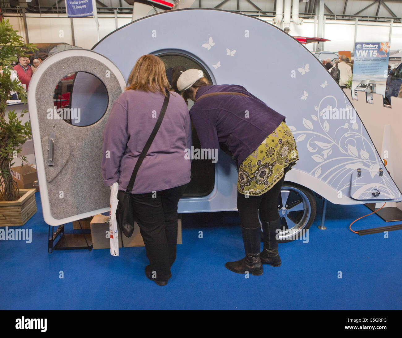 Teardrop caravan hi-res stock photography and images - Alamy