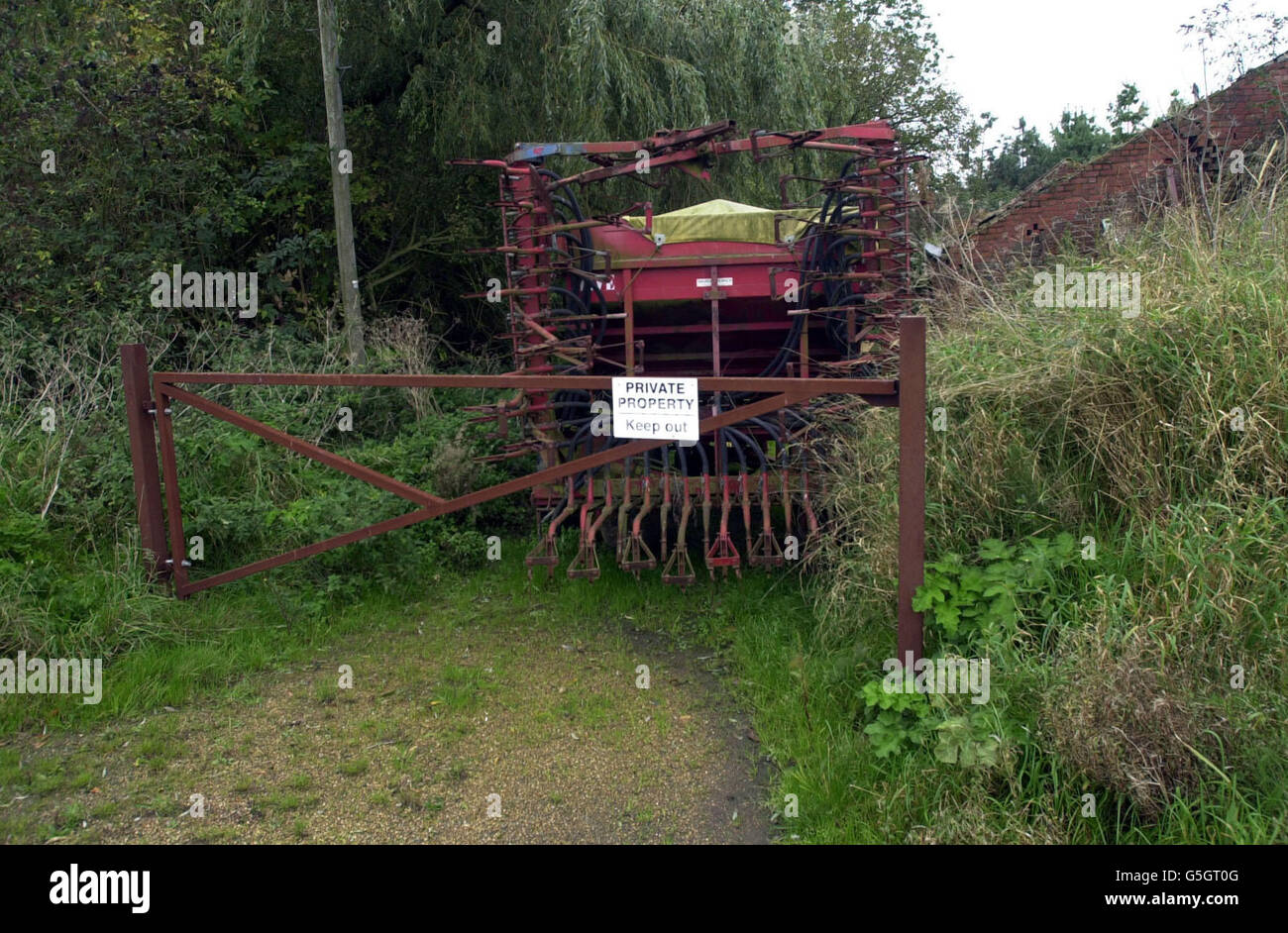 Tony Martin farm appeal Stock Photo - Alamy