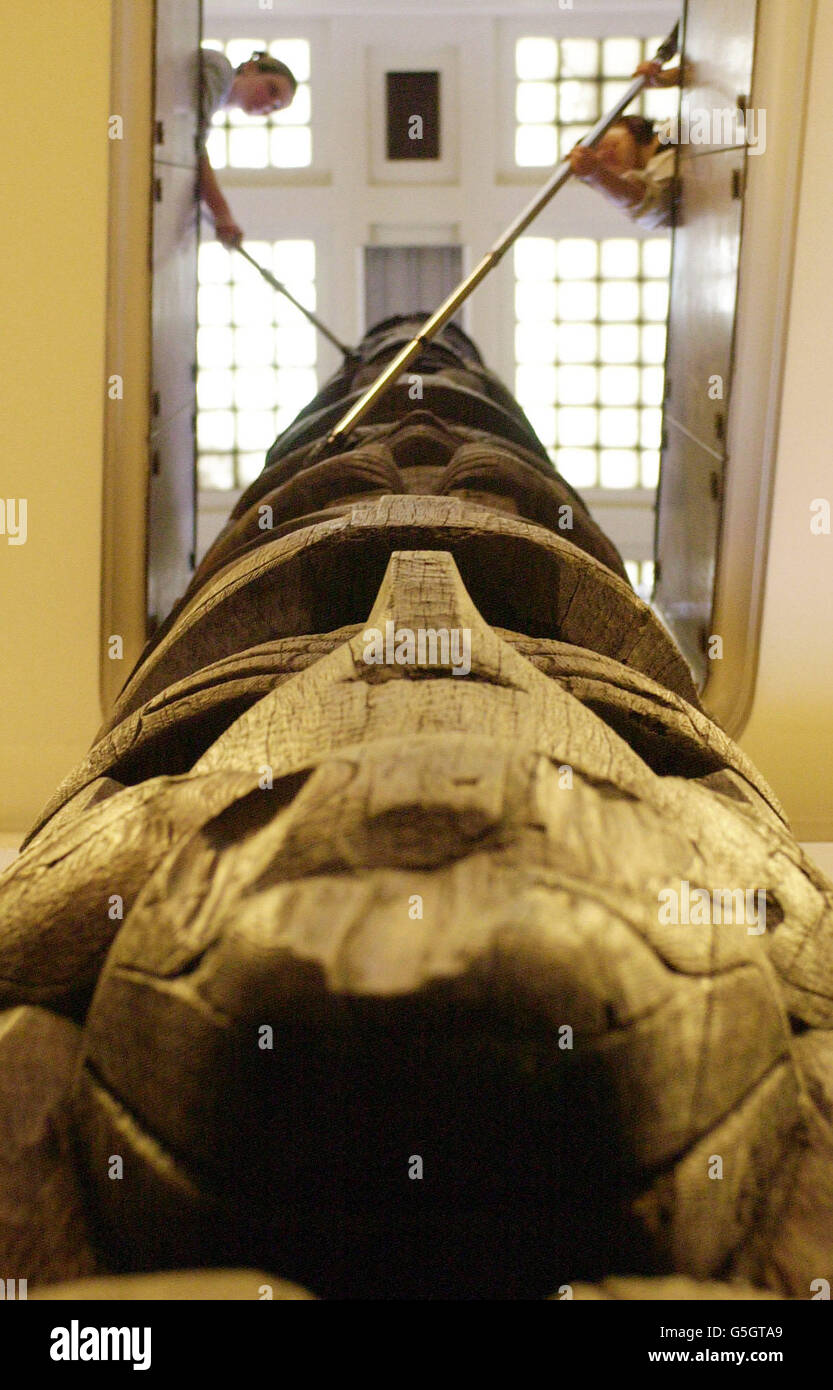 British Museum Totem Pole Stock Photo - Alamy