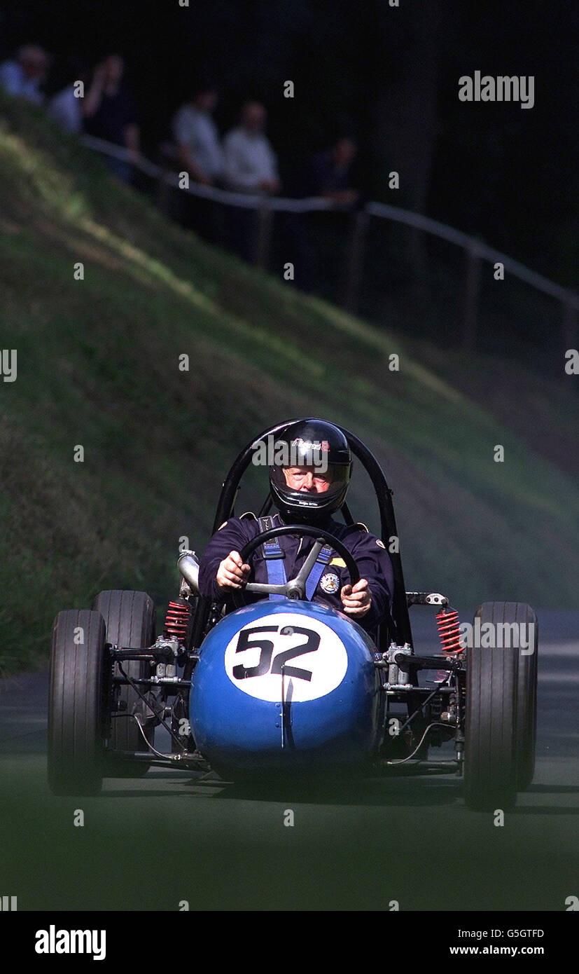 Peter Davis. Peter Davis in his 1946 Farley Special in the Shelsley ...