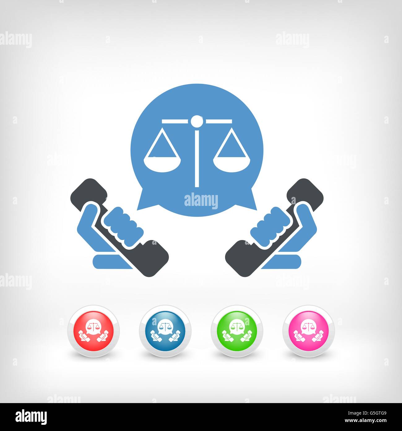 Legal assistance icon Stock Vector Image & Art - Alamy